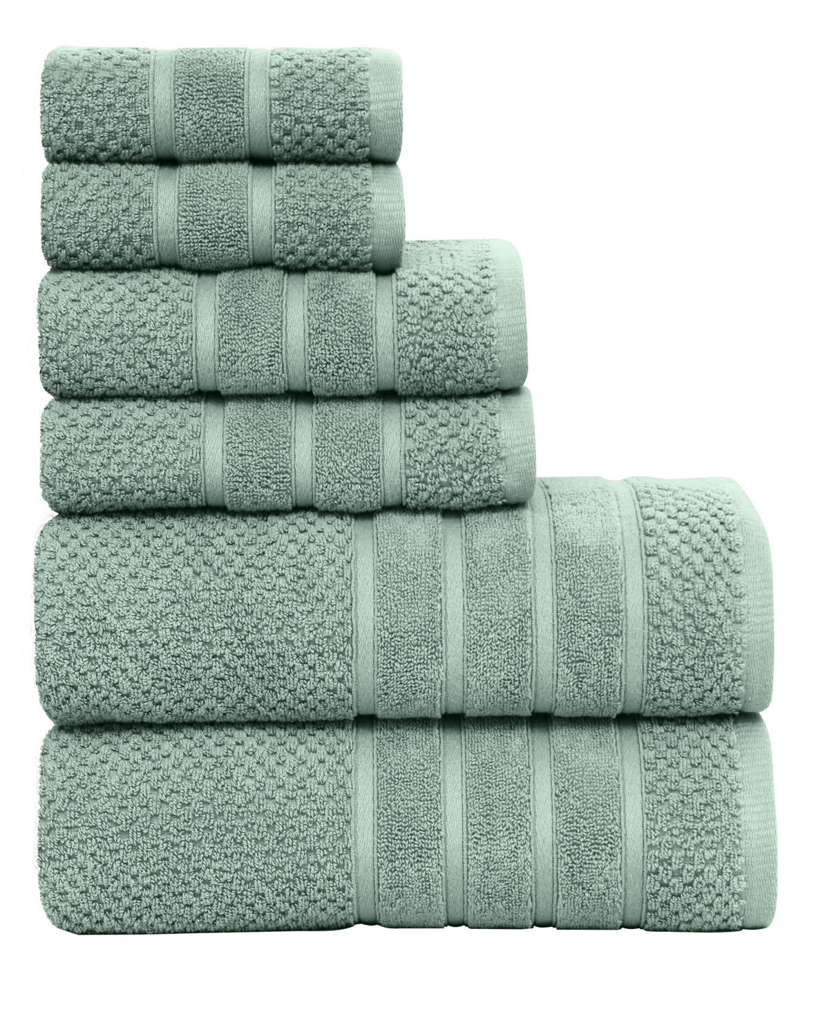 Click here for Feather & Stitch  Ny Waffle 6-Pc. Bath Towel Set -... prices