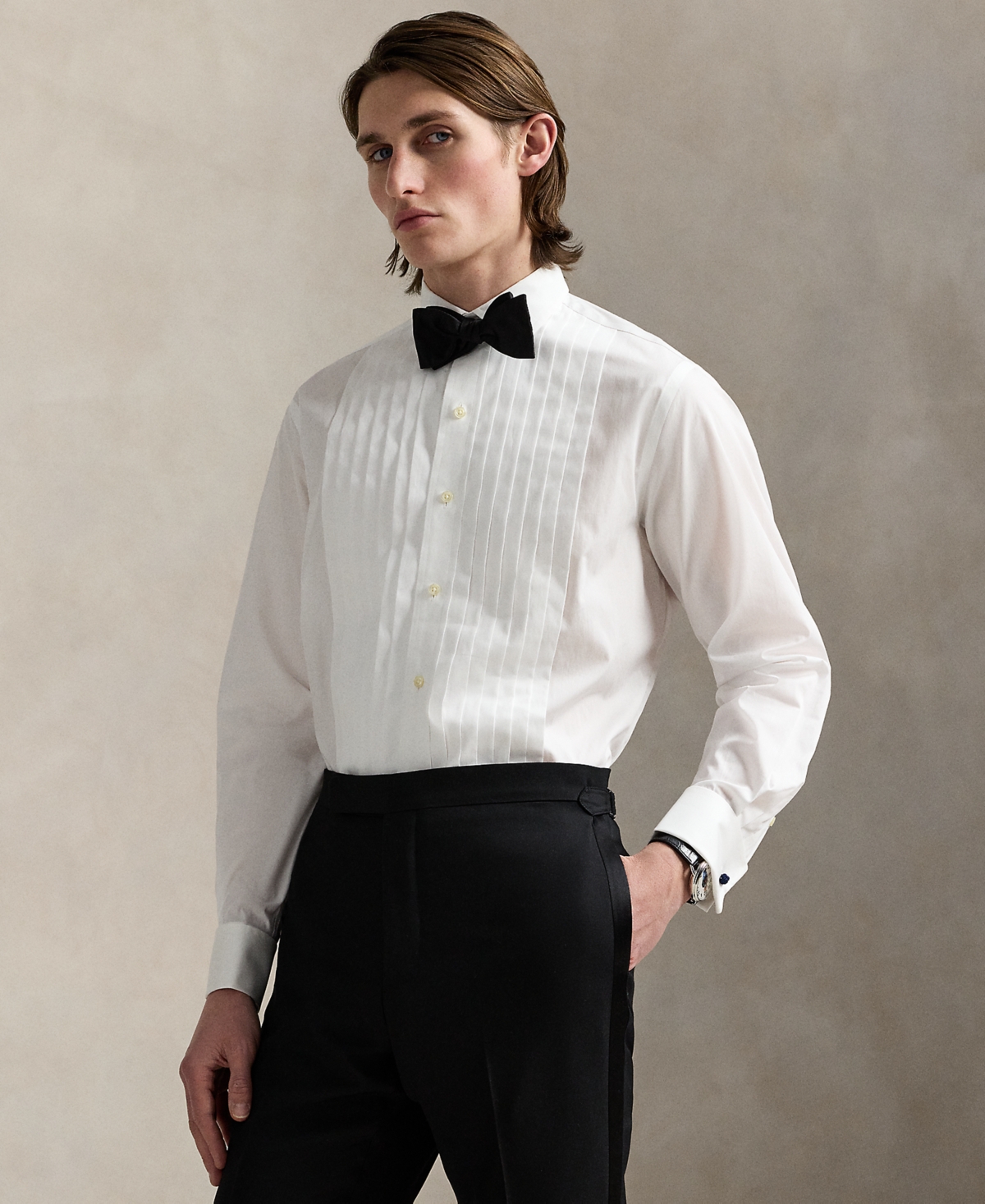 Click here for Polo Ralph Lauren Mens Classic-Fit Poplin Tuxedo S... prices