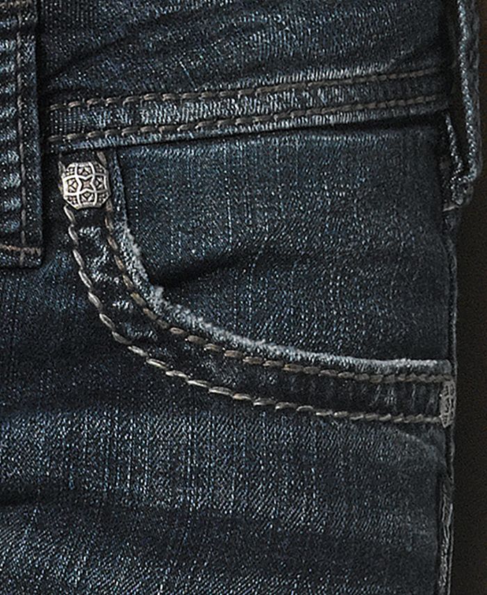 Silver Jeans Co. Silver Jeans Aiko Bootcut Dark Blue Wash Jeans - Macy's