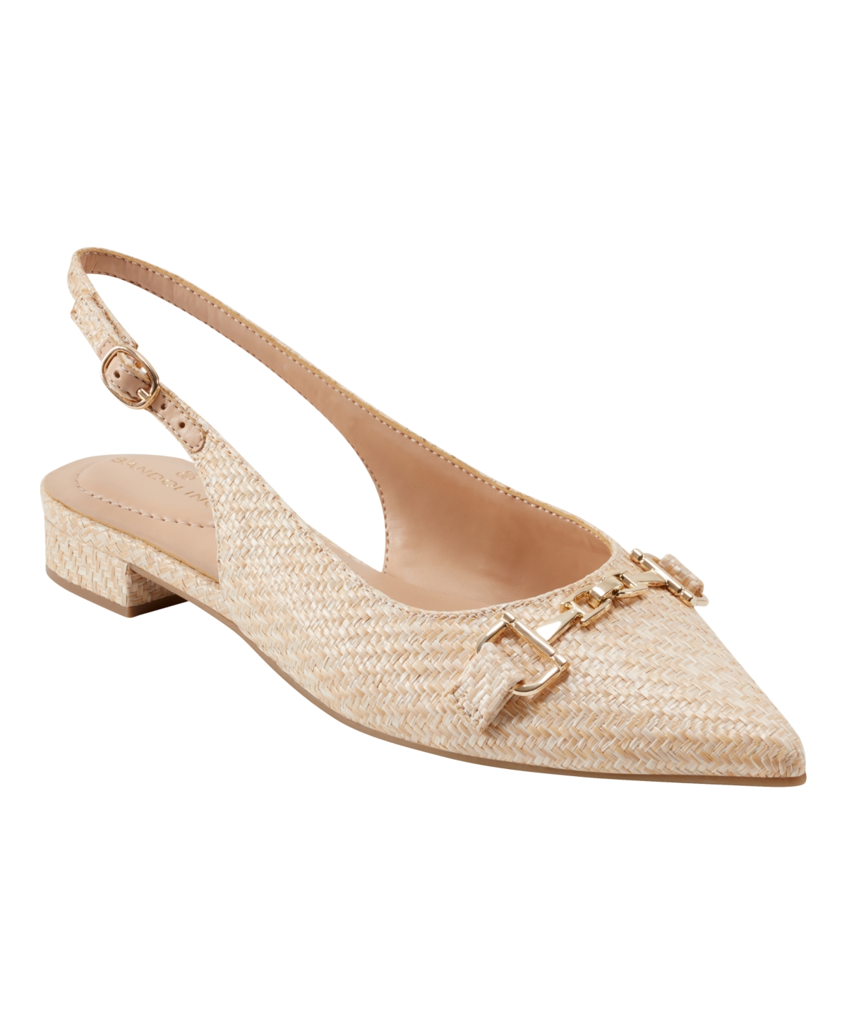 Click here for Bandolino Womens Alex Bit Slingback Flats - Natura... prices