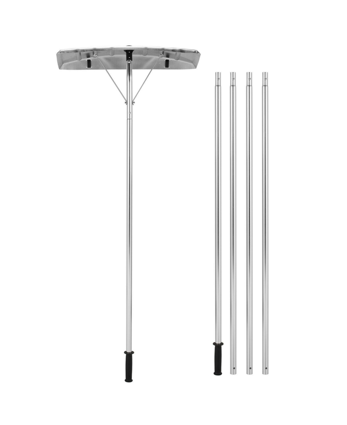 Click here for Mecale 4.8-20 Feet Sectional Snow Roof Rake with B... prices