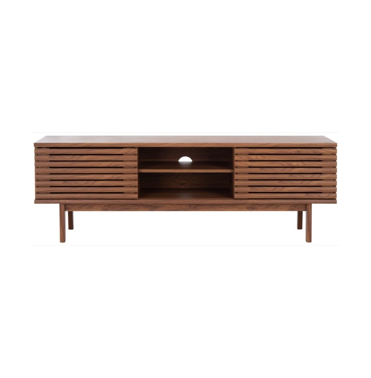 Click here for Aricia Large 2 Door Media Stand - Walnut prices