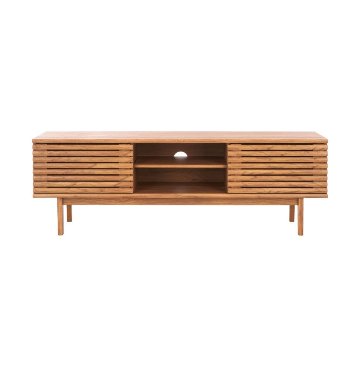 Aricia Large 2 Door Media Stand - Oak
