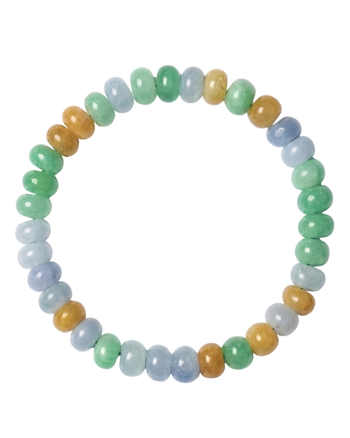 Click here for Lavender field - Beaded jade bracelet - Multicolor prices