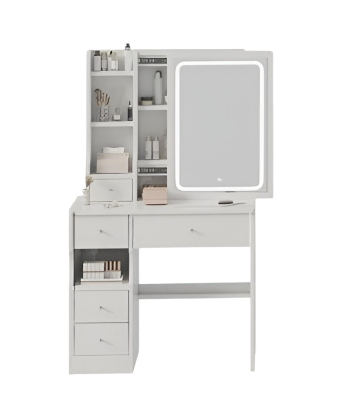 Click here for Small Space Left Drawer Desktop Vanity Table + Cus... prices