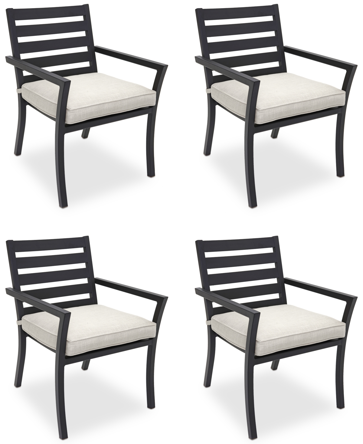 Click here for Astaire Outdoor 4-pc Dining Chair Bundle Set  Crea... prices