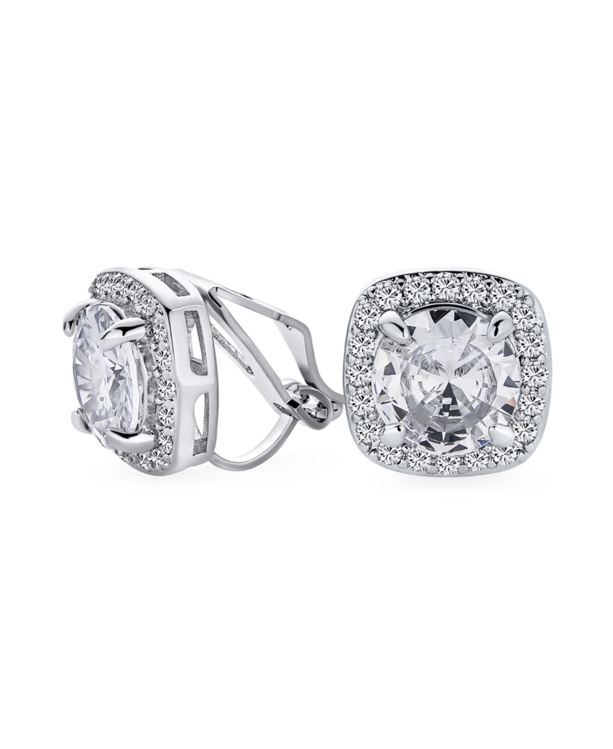 Click here for Bling Jewelry Traditional 2CT Solitaire Round Cubi... prices