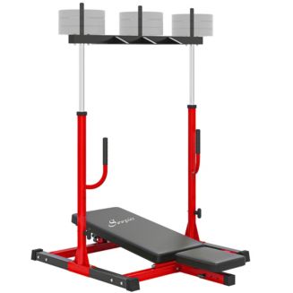 Soozier Leg Press Machine with Adjustable Leg, Back, Head Positions ...