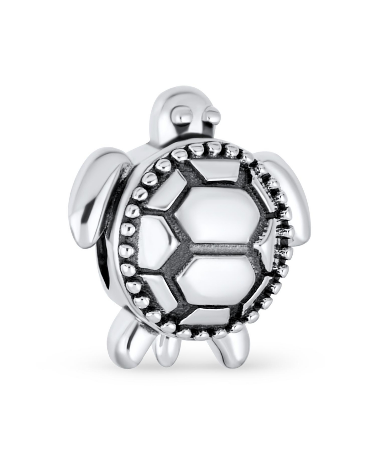 Click here for Bling Jewelry Nautical Sea Turtle Charm Bead in Ox... prices