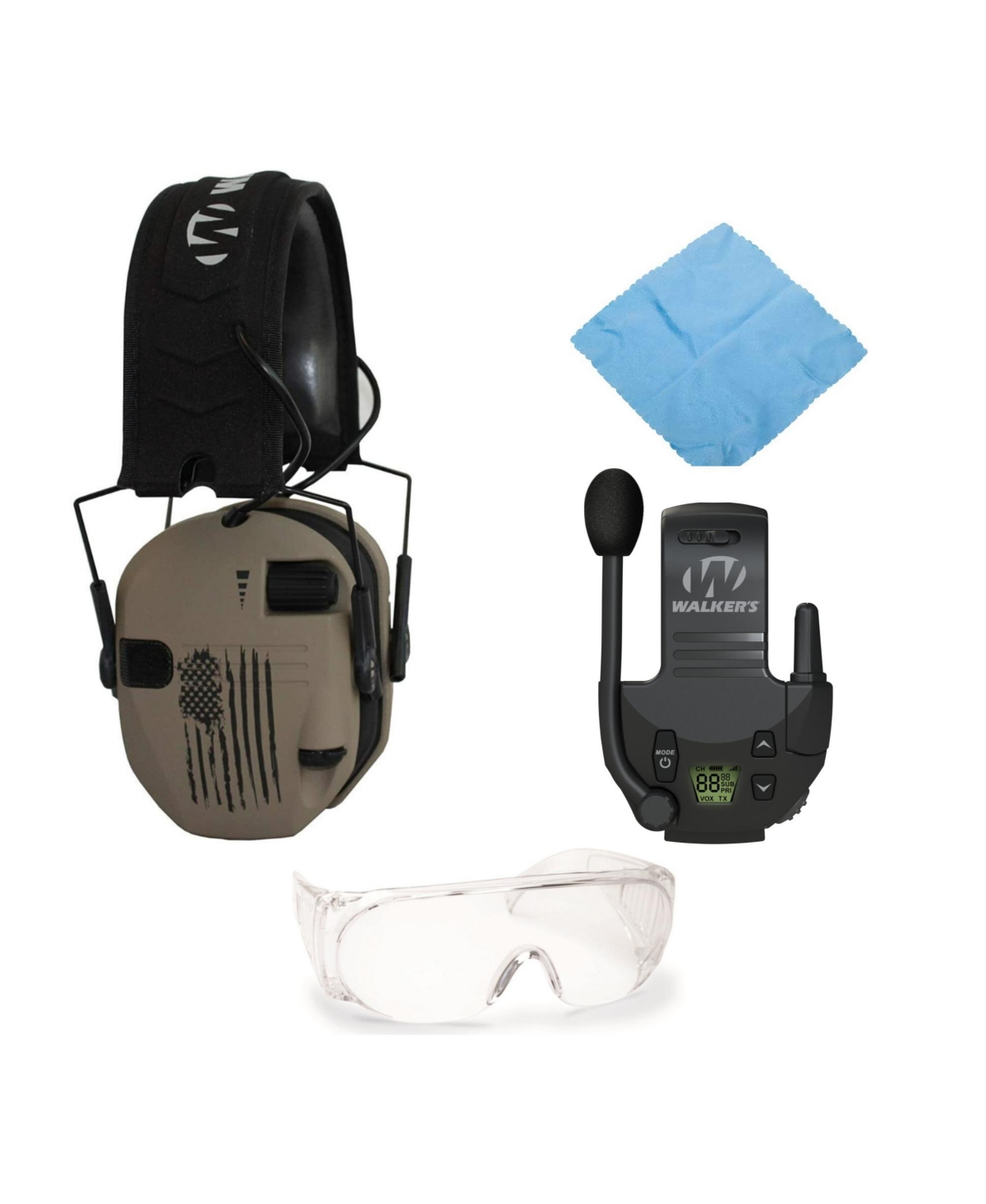 Click here for Walkers Razor Slim Electronic Muff (Us Flag-fde) S... prices