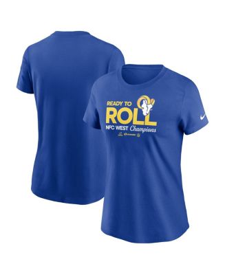 Nike Women's Royal Los Angeles Rams 2024 NFC West Division Champions ...