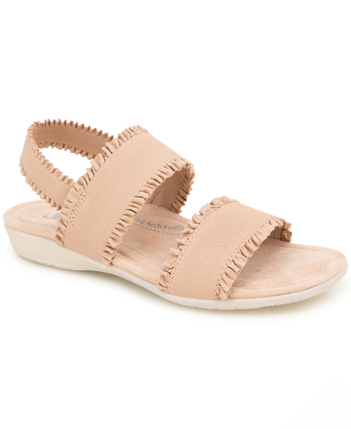 Click here for Jbu Womens Azores Casual Flat Sandal - Rose prices