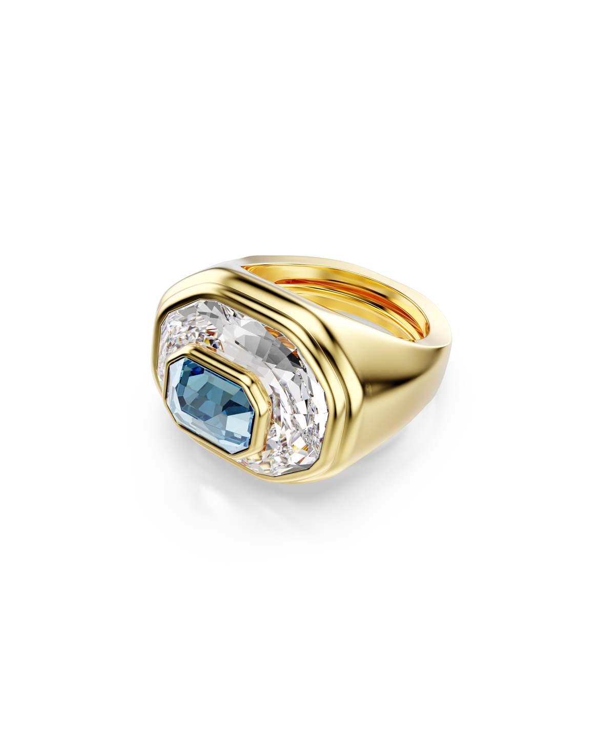 Click here for Swarovski Chroma Gold-Tone Plated Cocktail Ring -... prices