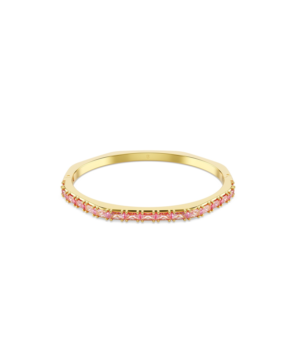 Click here for Swarovski Matrix Baguette Cut Pink Gold-Tone Plate... prices