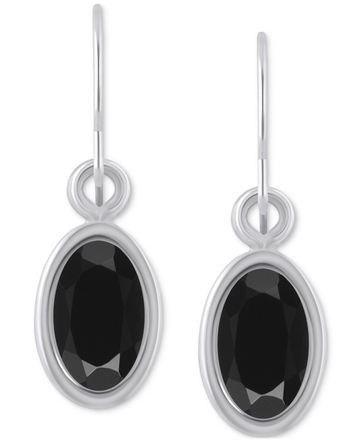 Click here for Macys Oval Gemstone Drop Earrings in 10k Yellow Go... prices