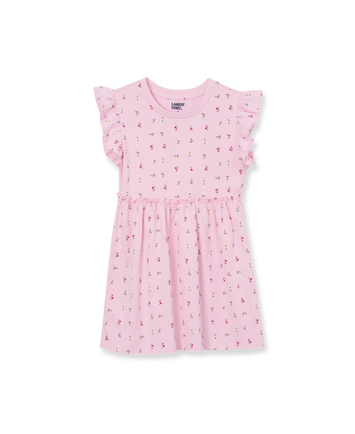 Click here for Lands End Big Girls Plus Short Sleeve Gathered Wai... prices