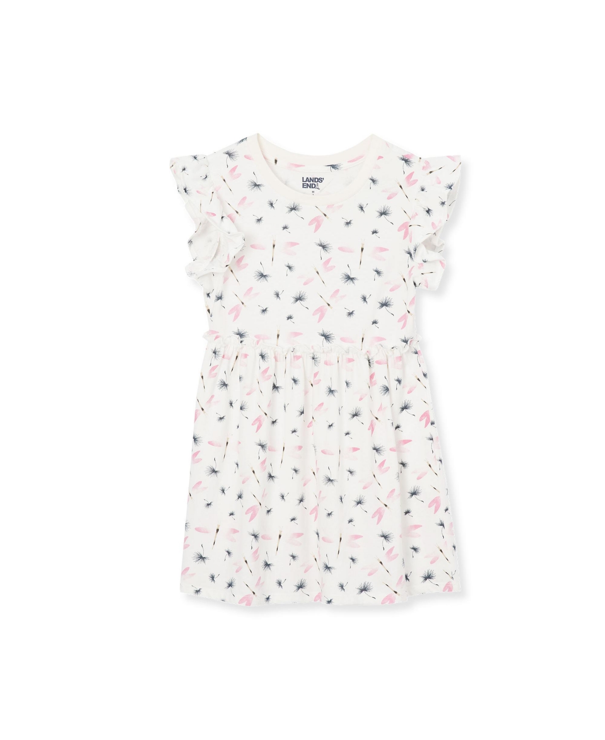 Click here for Lands End Big Girls Plus Short Sleeve Gathered Wai... prices