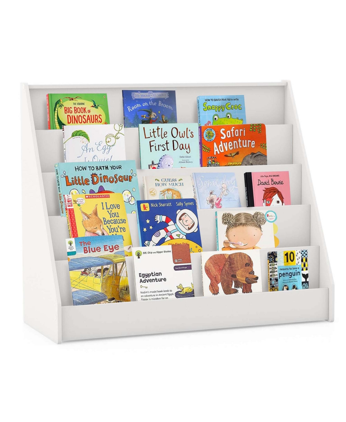 Click here for 5 Tier Kids Bookshelf with Anti-Tipping Device Kid... prices