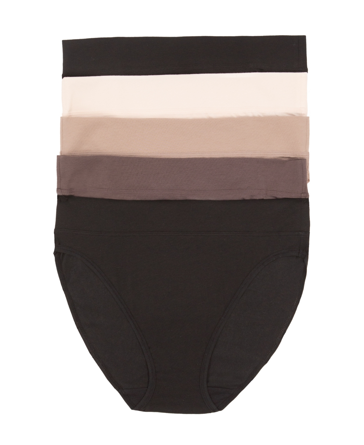 Click here for Felina Womens 5-Pack Pima Cotton Hi-Cut Panty - Cl... prices