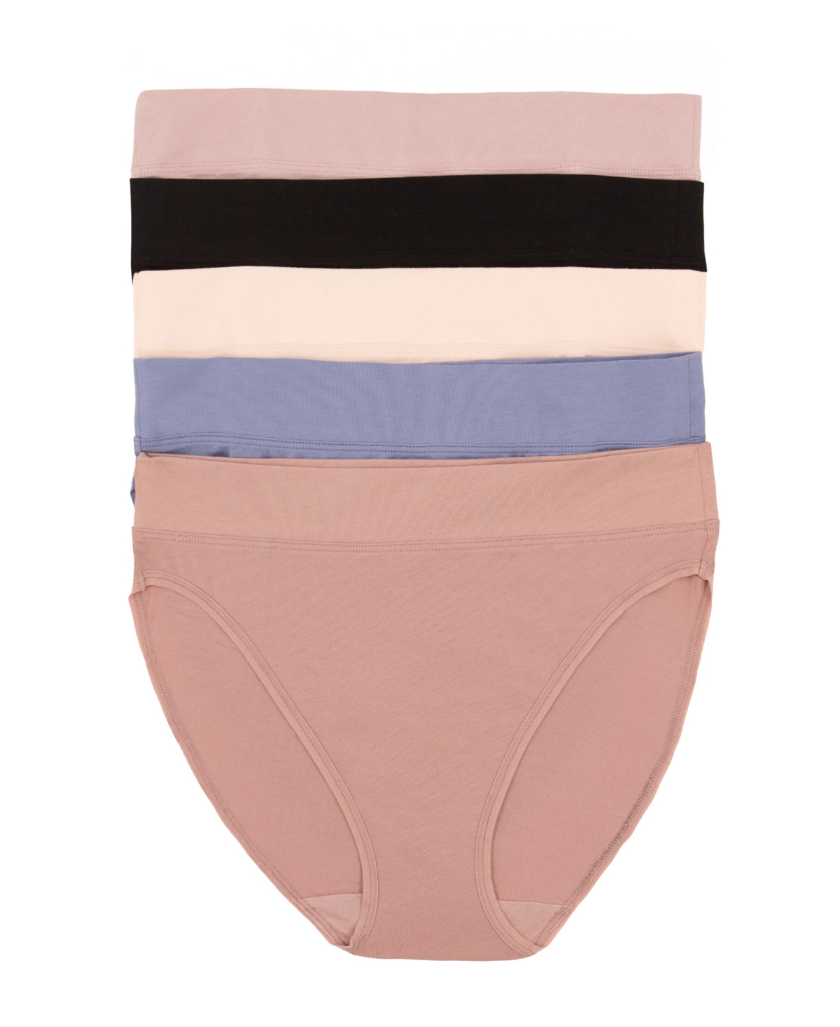 Click here for Felina Womens 5-Pack Pima Cotton Hi-Cut Panty - Ci... prices