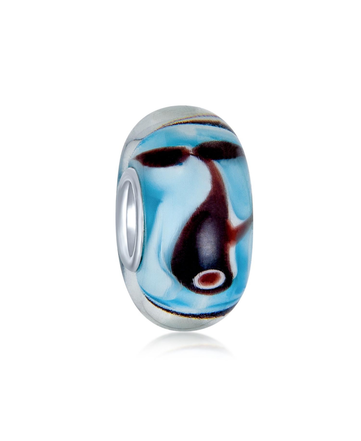 Click here for Bling Jewelry Nautical Whale Ocean Glass Charm Bea... prices