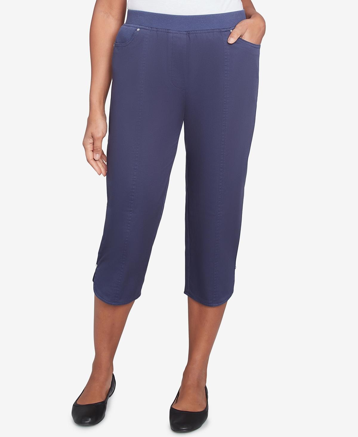 Click here for Alfred Dunner Womens Nantucket Tailored Tulip Hem... prices