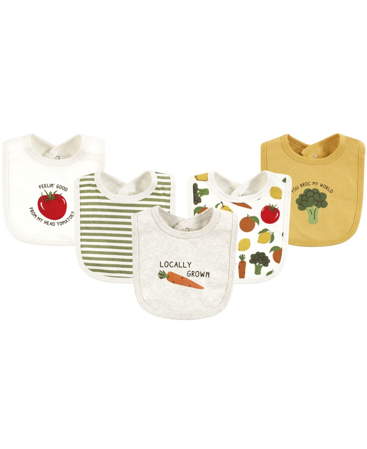 Click here for Touched by Nature Unisex Baby Organic Cotton Bibs... prices
