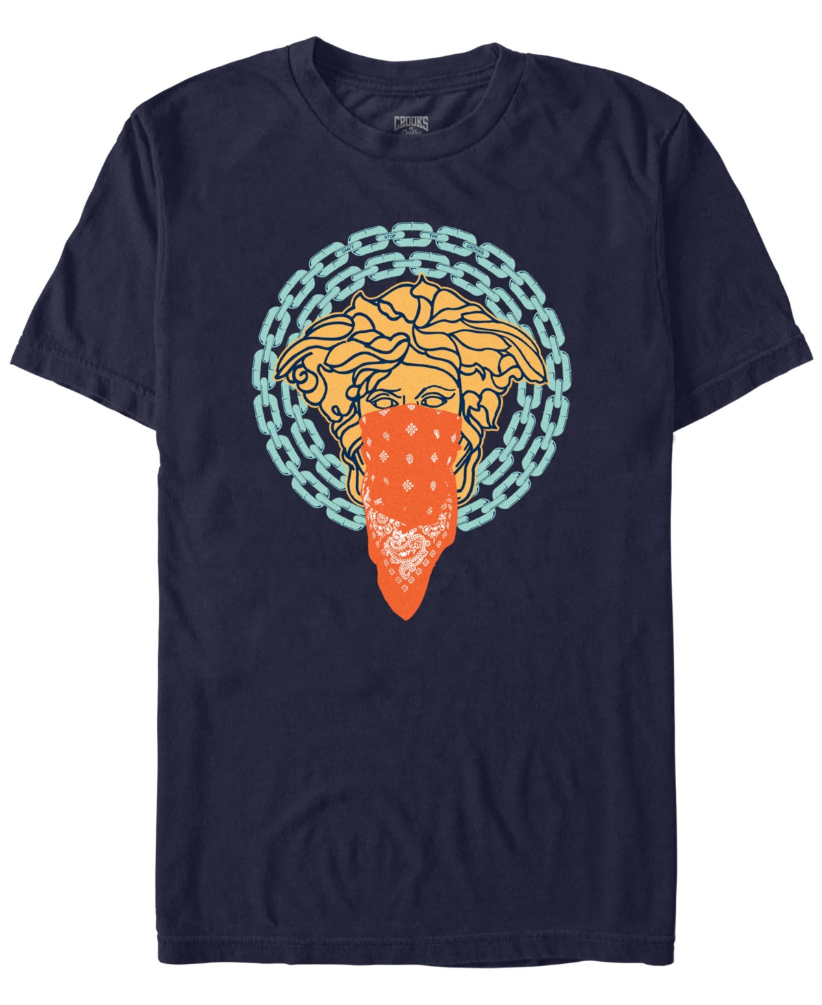 Click here for Fifth Sun Mens Bandito Short Sleeve T-Shirt - Navy prices