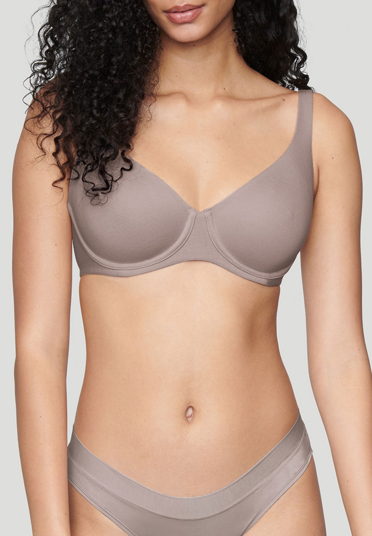 Click here for Cuup Womens The Scoop - Micro Bra - Stone prices