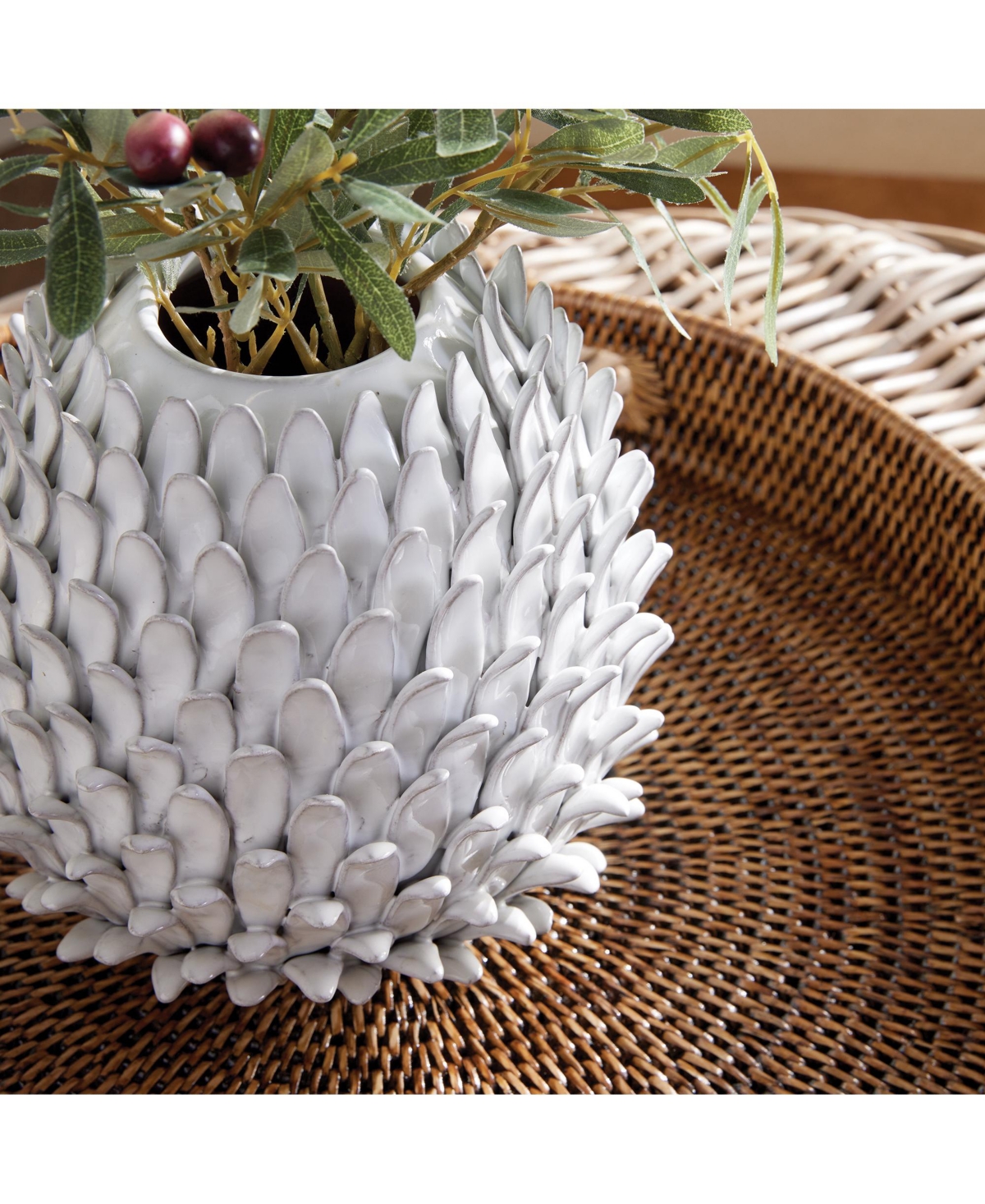 Click here for Serena Vase Large - White prices