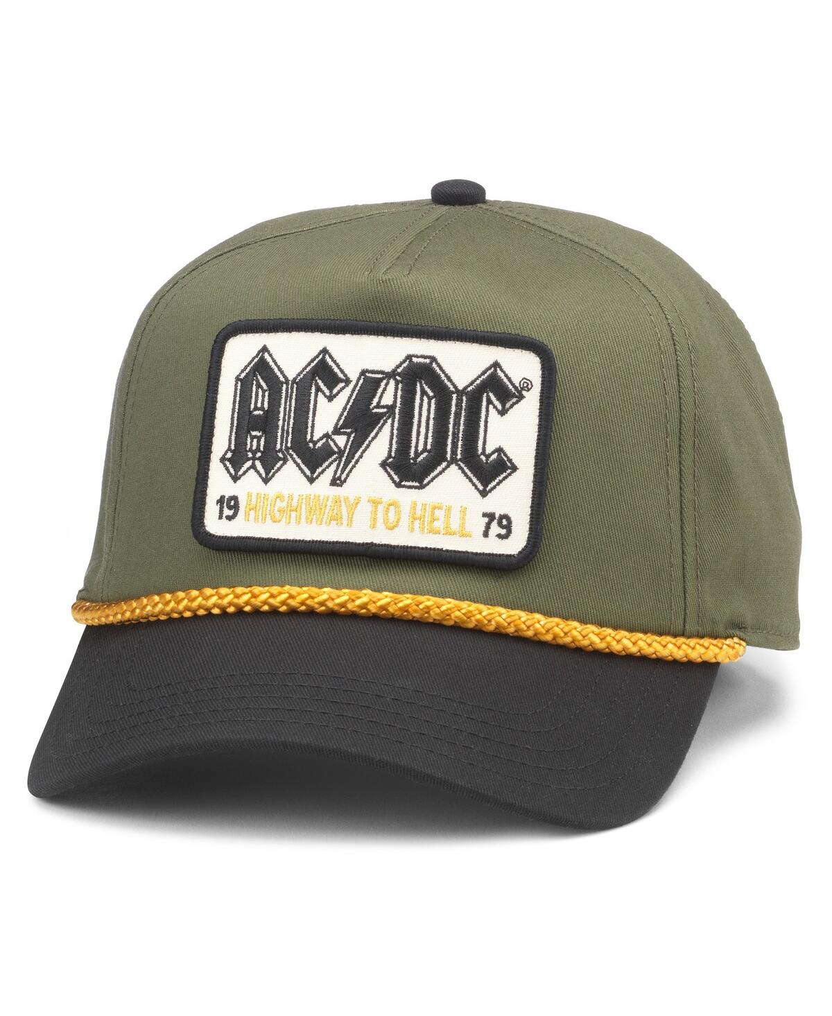 Click here for American Needle Mens Green/Black Ac/Dc Roscoe Adju... prices