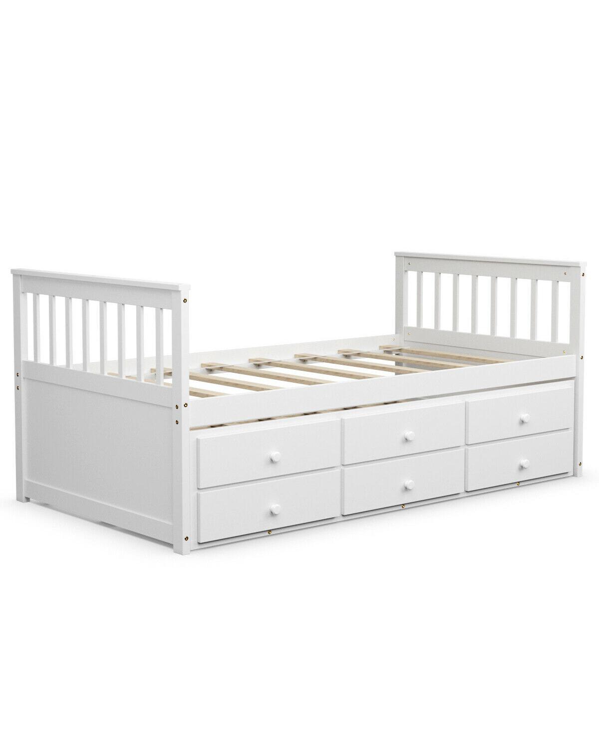 Click here for Captain s Bed with Pull-Out Trundle and 3 Storage... prices