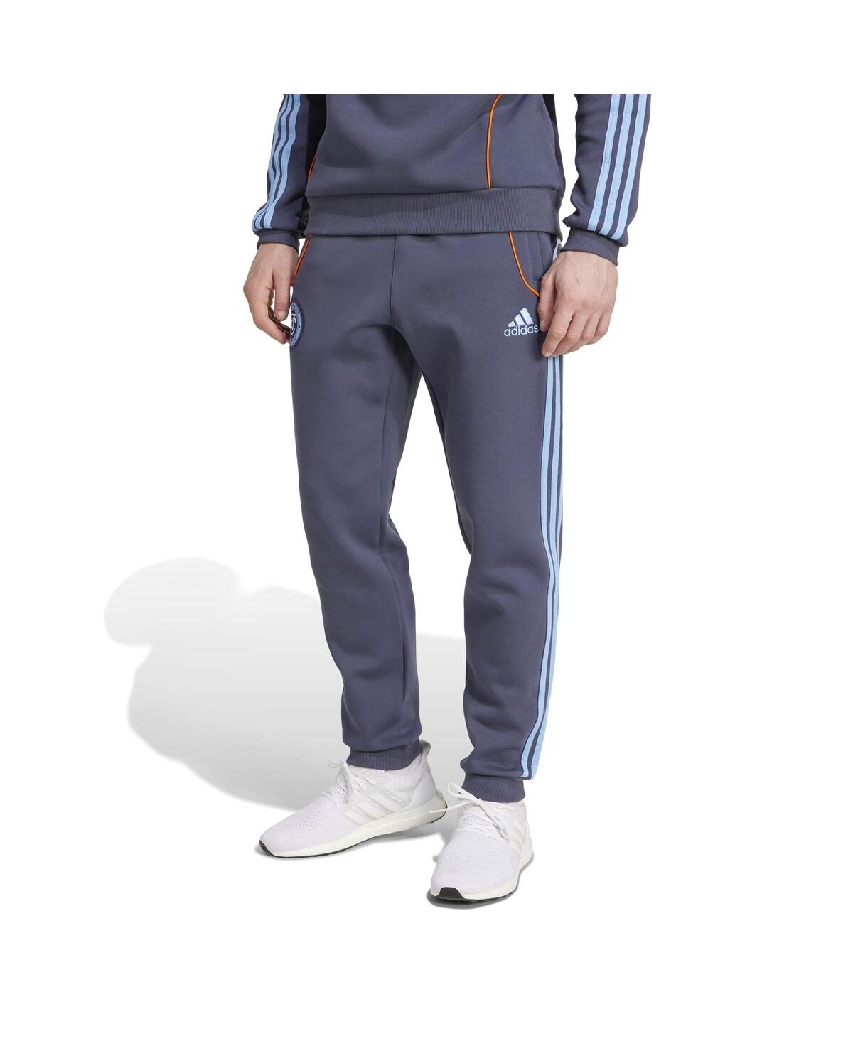 Click here for Adidas Mens Navy New York City Fc 2025 Travel Pant... prices