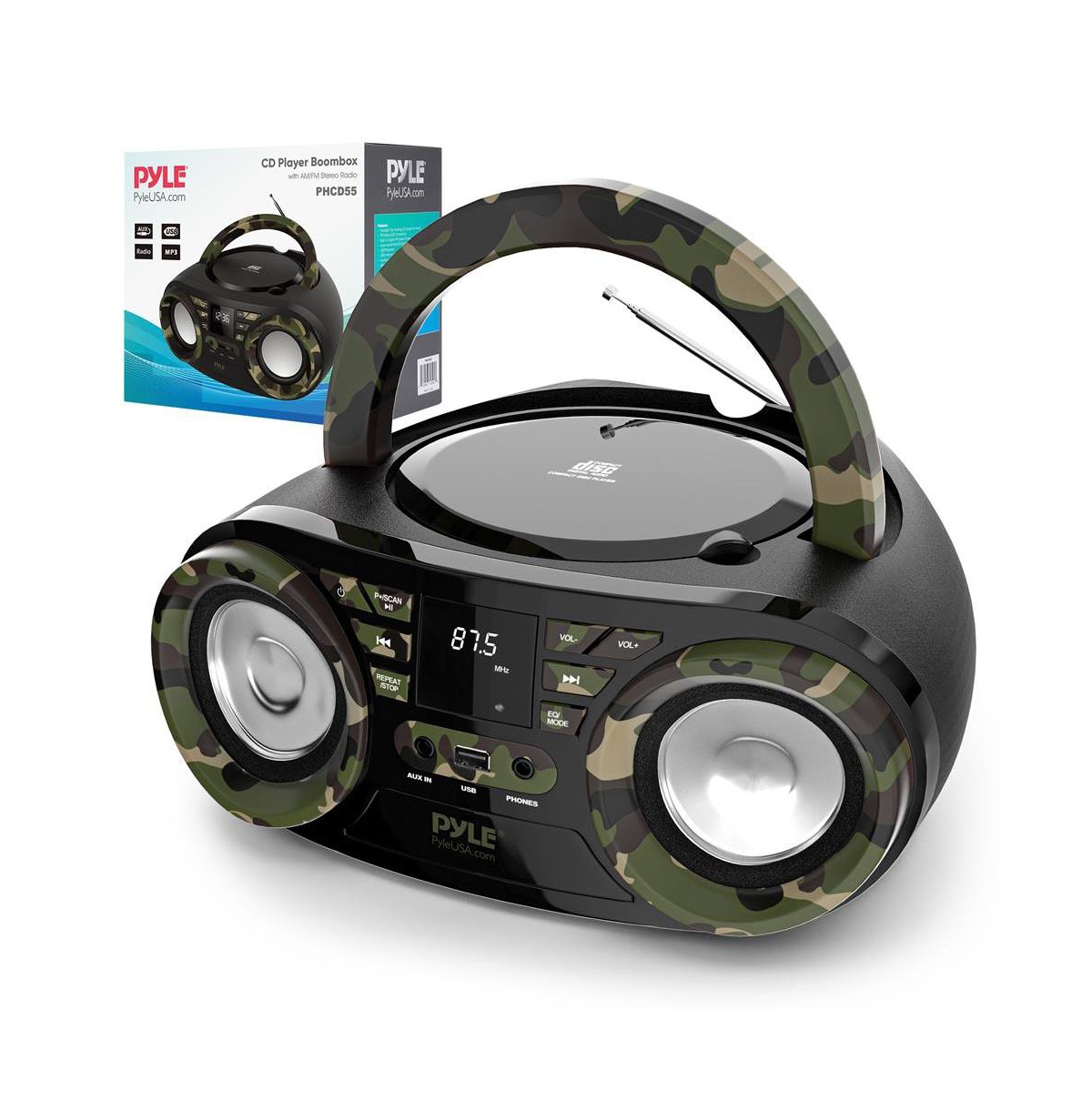 Click here for Pyle Portable Cd Player Boombox with Am/Fm Stereo... prices