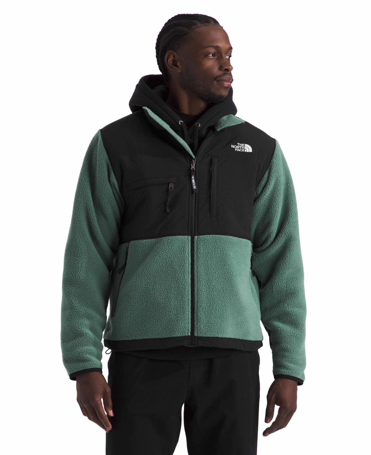 Click here for The North Face Mens Retro Denali Jacket - Duck gre... prices