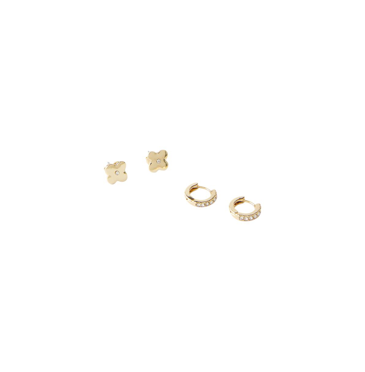 Click here for Cotton On Girls Little/Big Earring Set - 12k gold... prices