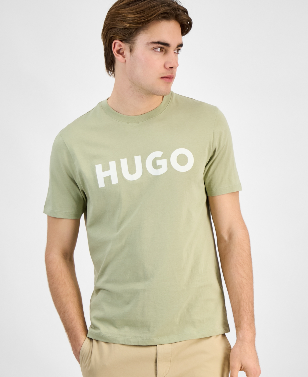 Click here for Hugo by Hugo Boss Mens Dulivio Regular-Fit Logo Gr... prices