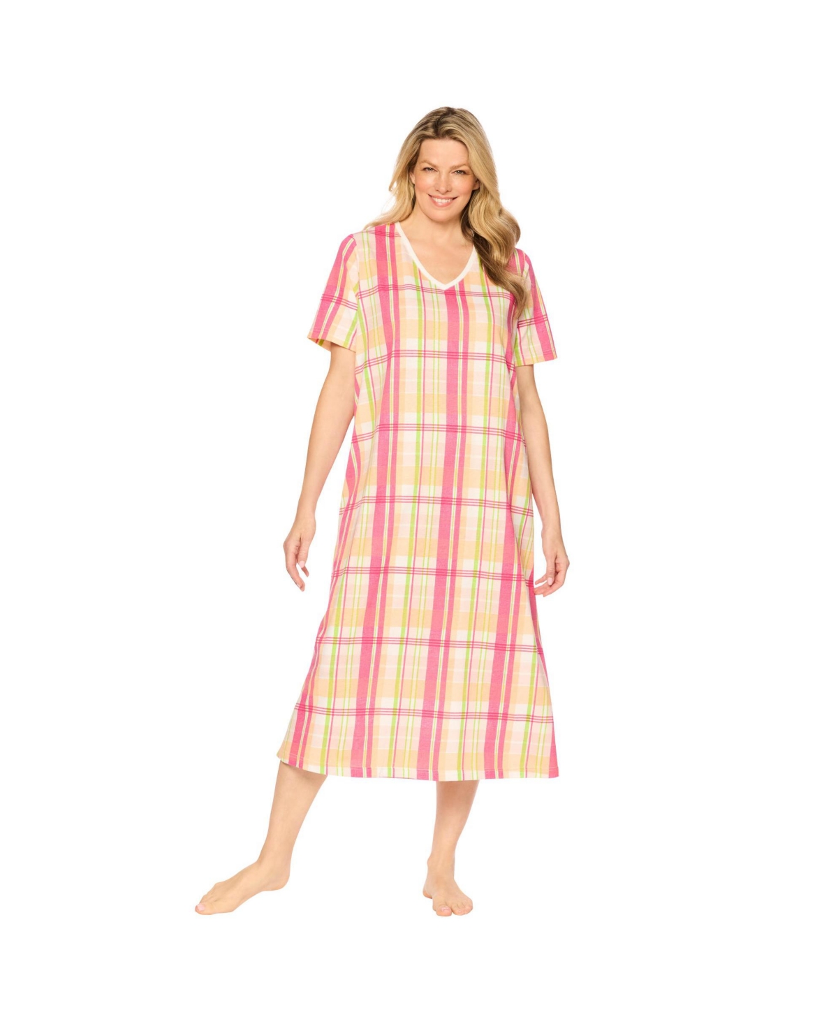 Click here for Dreams & Co. Womens Long Print Sleepshirt - Multi... prices