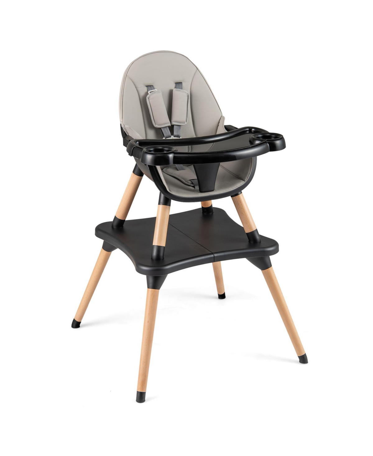 Click here for 5-in-1 Baby Convertible Wooden High Chair with Det... prices