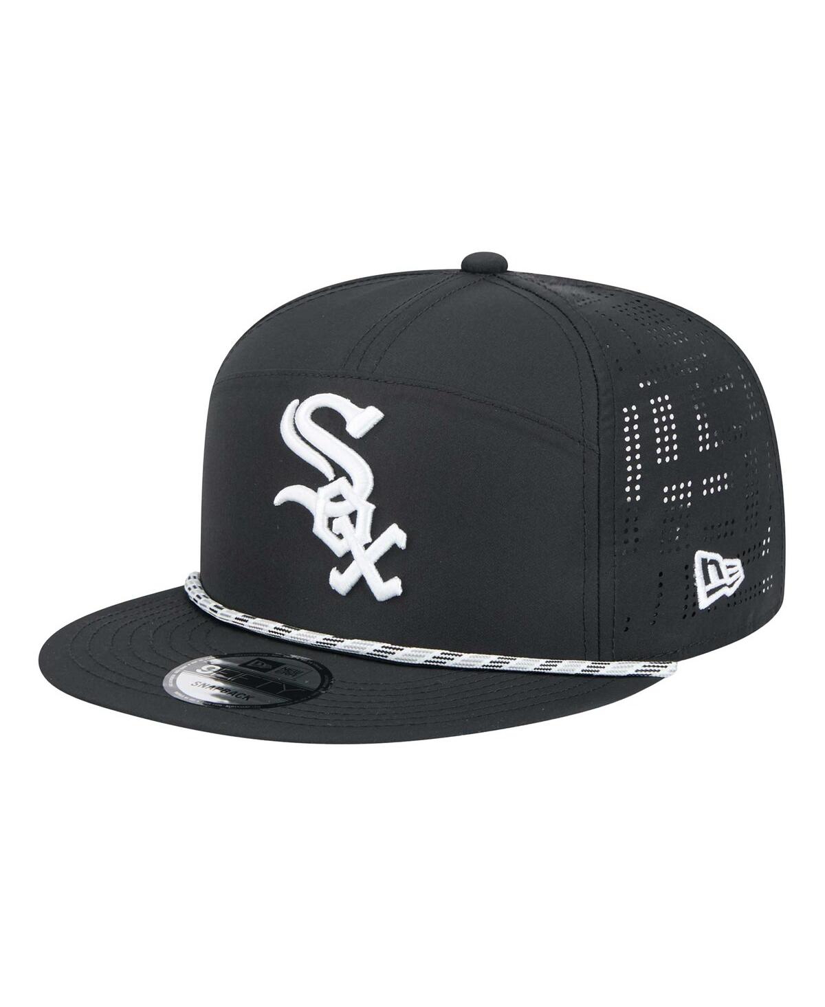 Click here for New Era Mens Black Chicago White Sox Laser Cut 9FI... prices