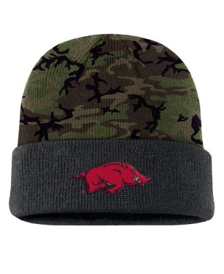 Nike Men's Camo Arkansas Razorbacks Military Appreciation Cuffed Knit ...