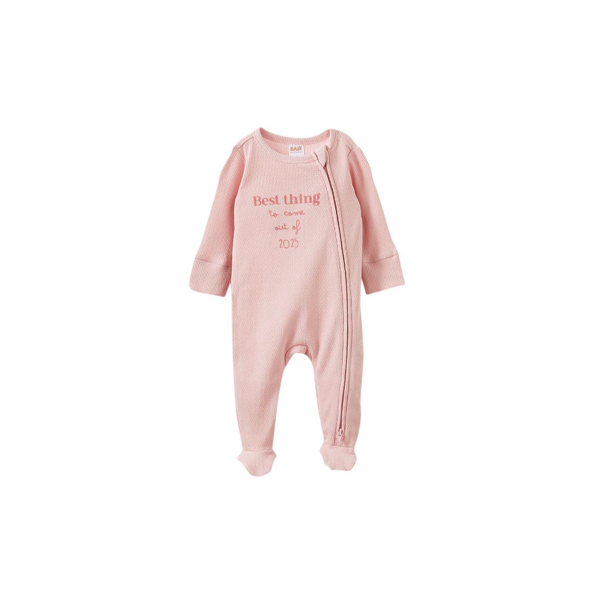 Click here for Cotton On Baby Boys Pointelle Zip All In One Rompe... prices