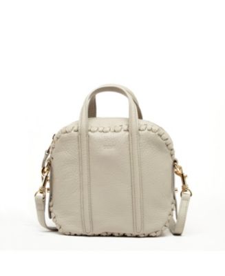 SUSU Women's The Evelyn Gray Leather Crossbody Bag - Macy's
