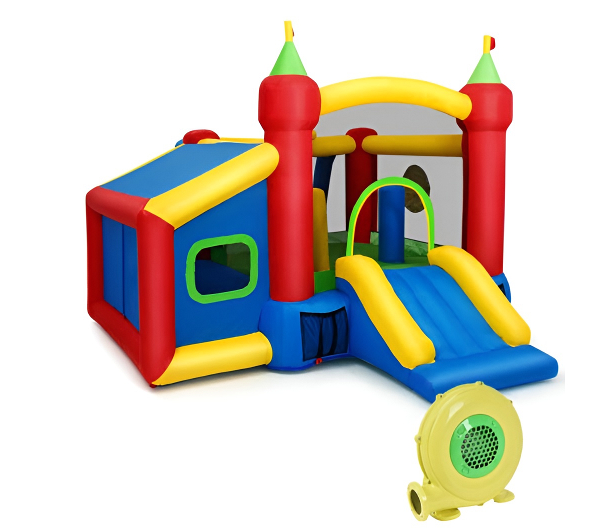 Click here for 7-in-1 Kids Inflatable Bounce House with Ocean Bal... prices