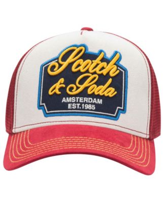 SCOTCH & SODA Men's Arena Adjustable Trucker Cap - Macy's