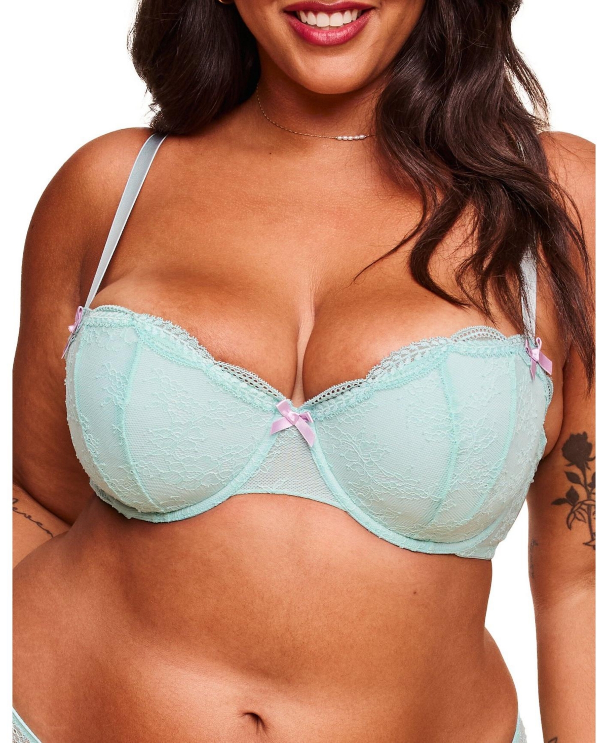 Click here for Anabella Womens Plus-Size Contour Balconette Bra -... prices