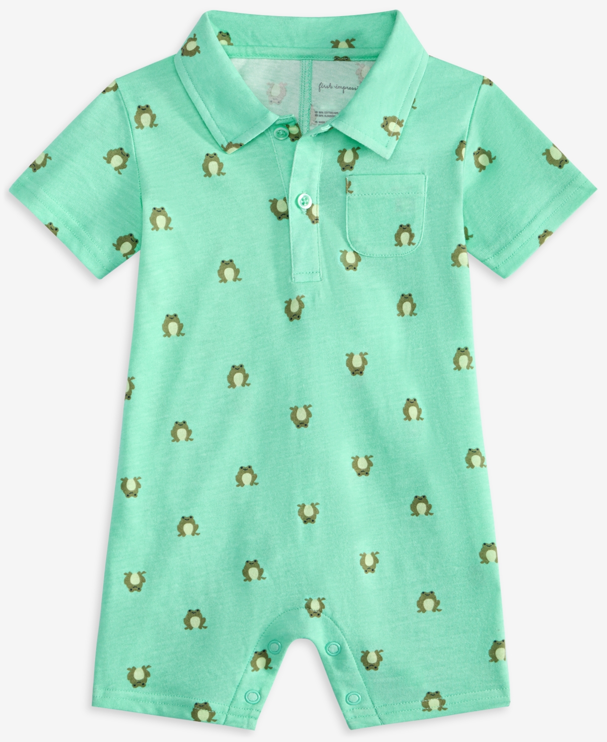 Click here for Baby Boys Jump Frog-Print Sunsuit  Exclusively at... prices