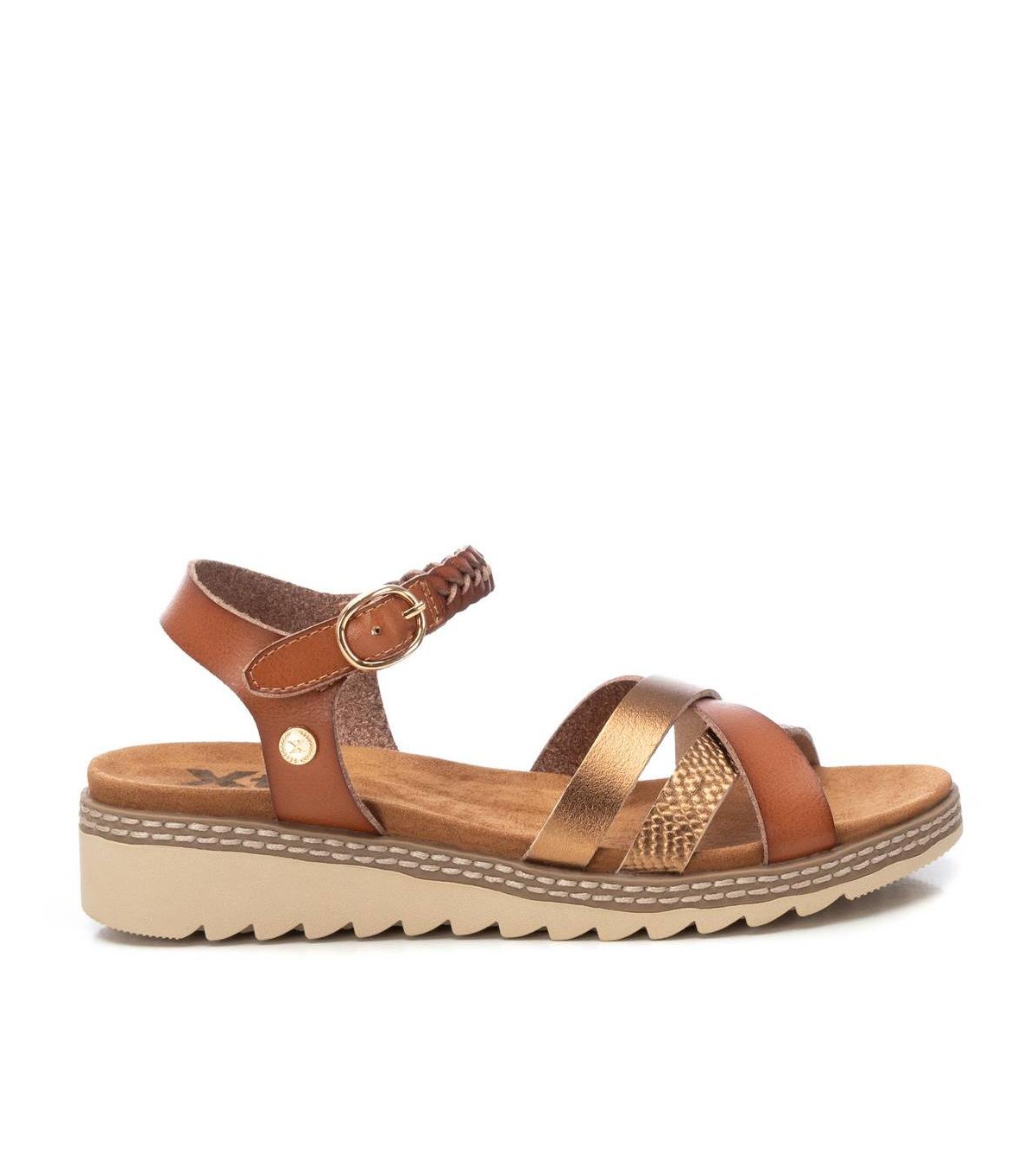 Click here for Xti Womens Casual Sandals - Camel prices