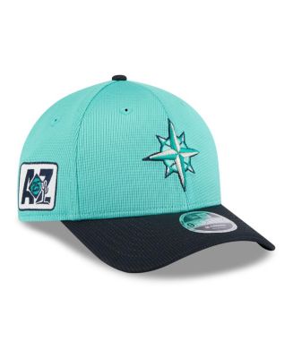 New Era Men's Aqua/Navy Seattle Mariners 2025 Spring Training 9FORTY ...