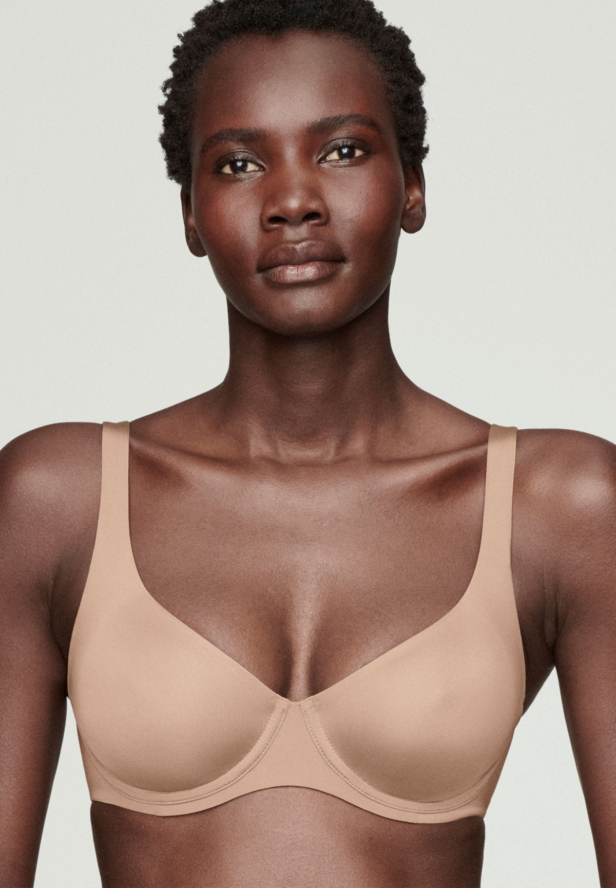 Click here for Cuup Womens The Scoop - Micro Bra - Taupe prices